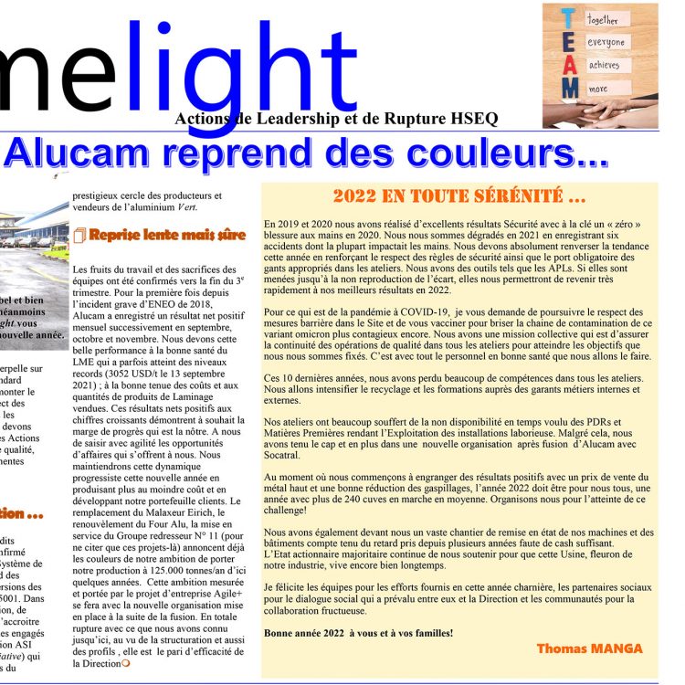 Alucam - Compagnie camerounaise d'aluminium